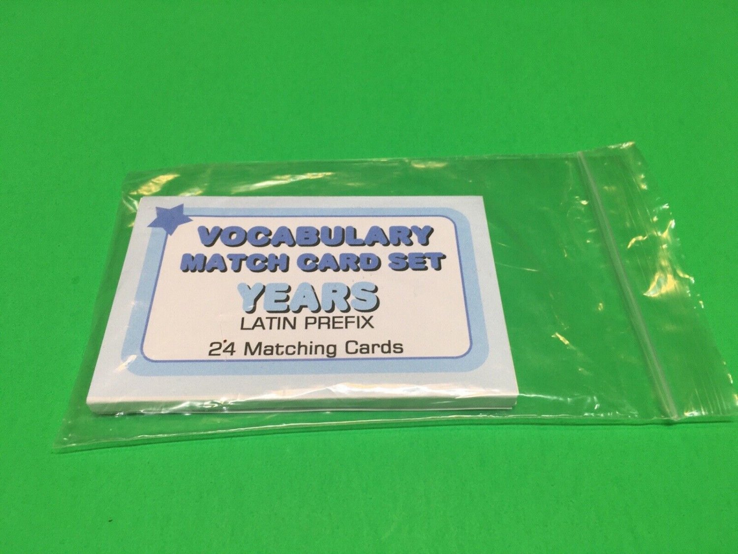 Years - Latin Prefixes - Learning Flash Cards For Kids - Educational