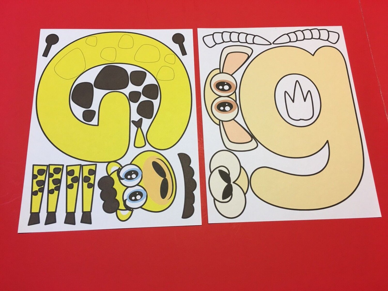 Gg- Alphabet Art (Set of 20) - Art Activities For Classroom - Paper ...