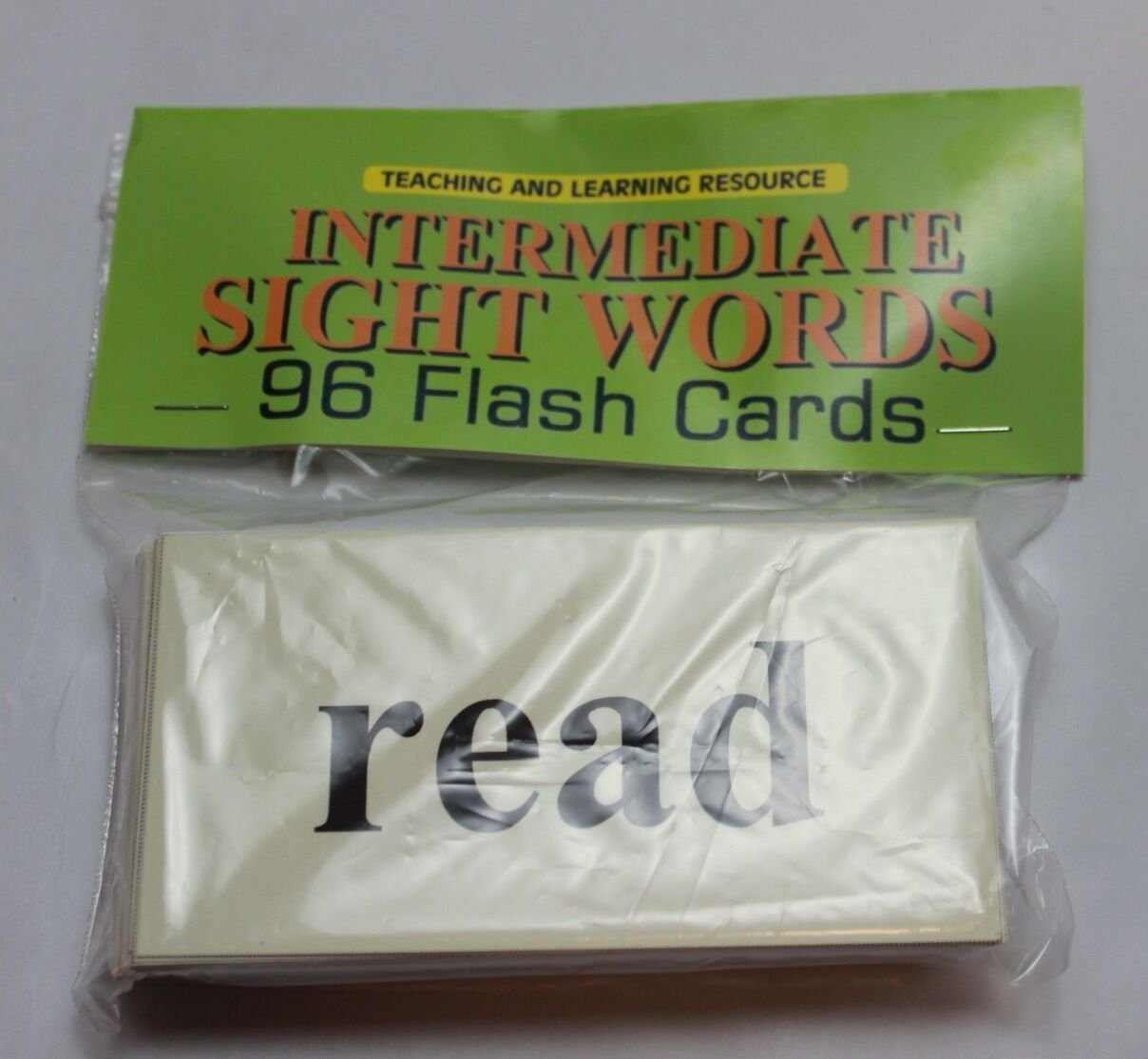 96 Sight Word - Flash Cards Intermediate Level - 1-2 Grade NEW homeschool