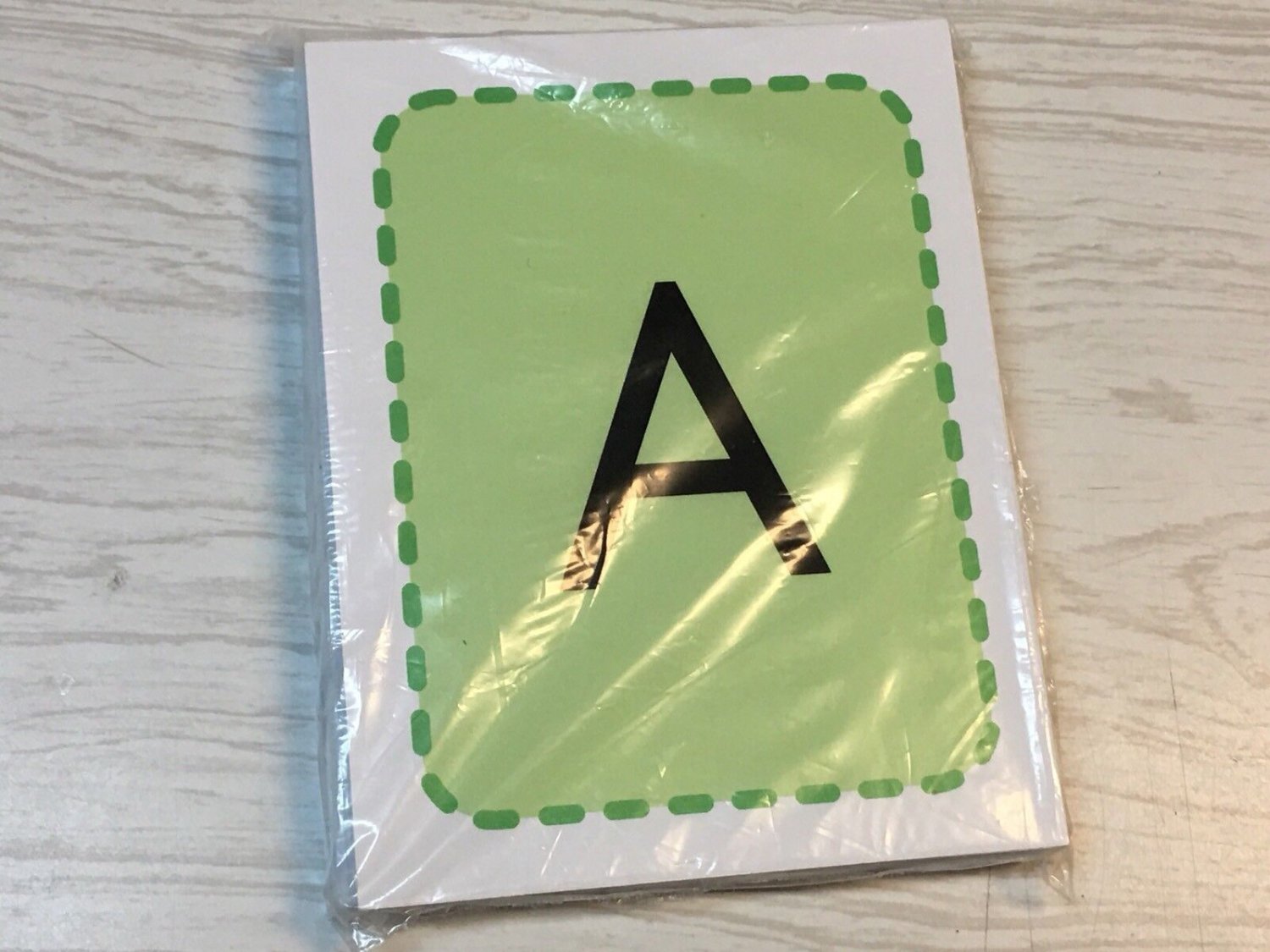 MY ABC'S Preschool Flash Card set
