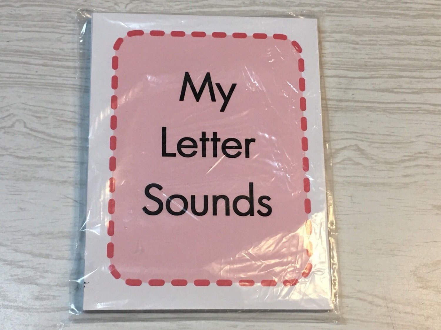 MY LETTER SOUNDS Preschool Flash Card set