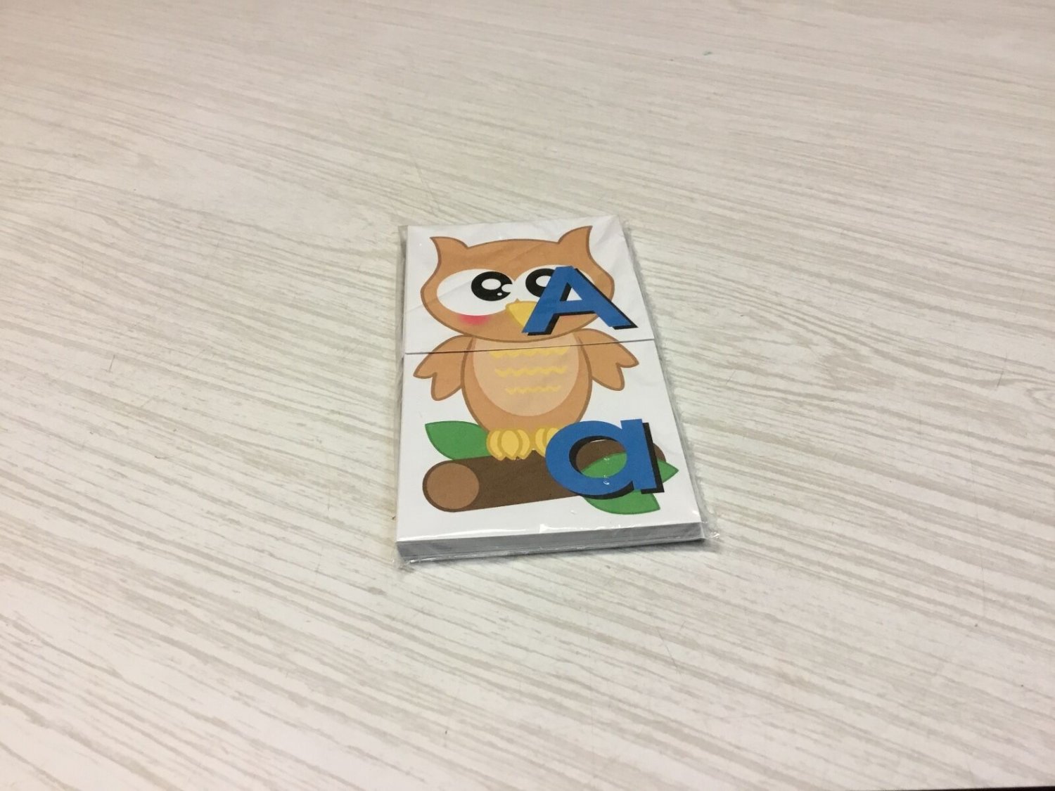 OWL - Uppercase Lowercase Match - Teaching Supplies READING