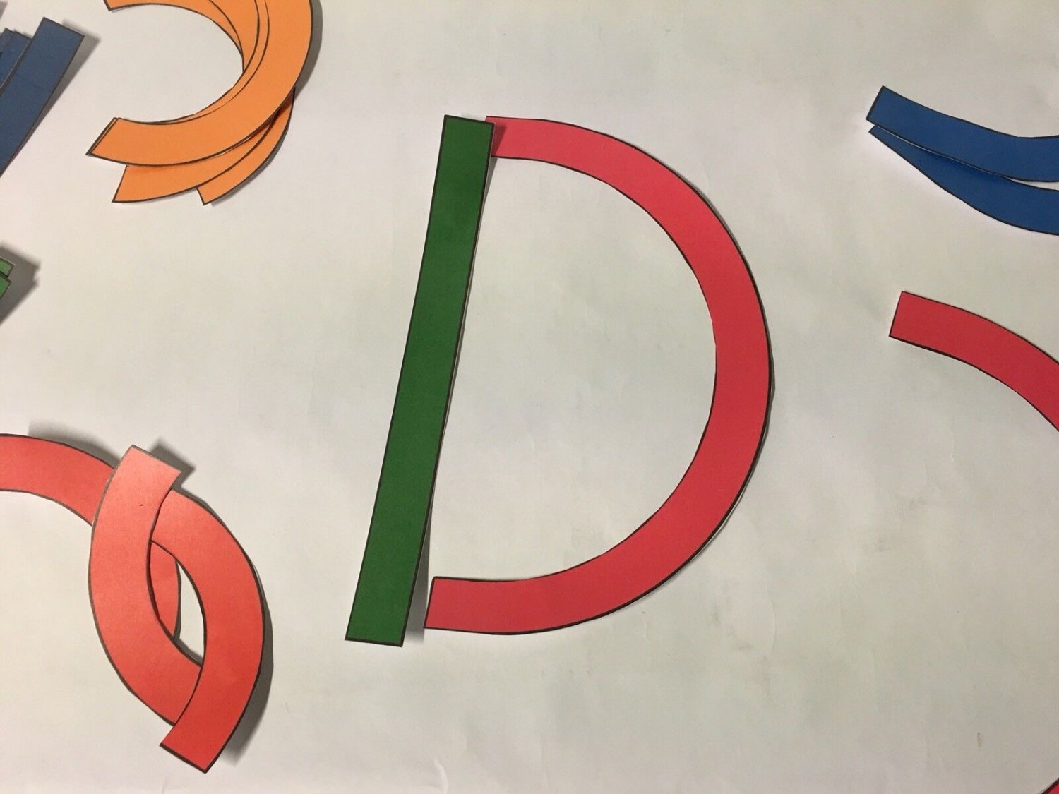 BuildIng Letters - Alphabet Kit - Laminated Set