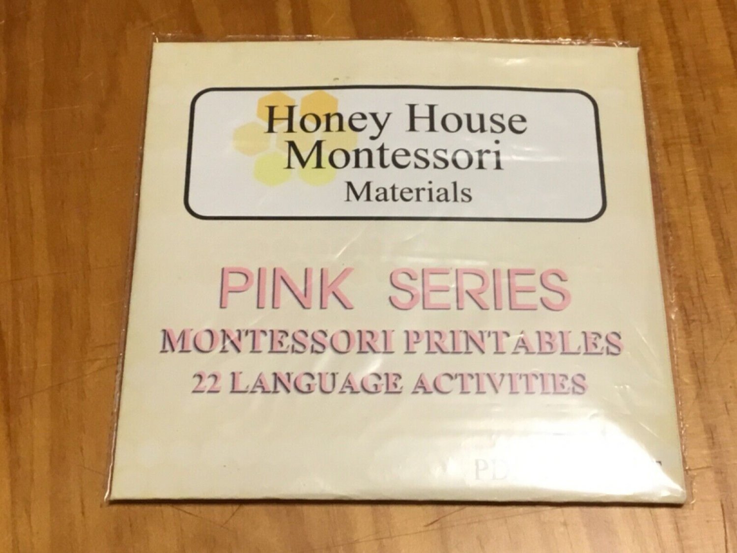 PINK SERIES | Montessori Activity Bundle Complete - CD ROM DISK