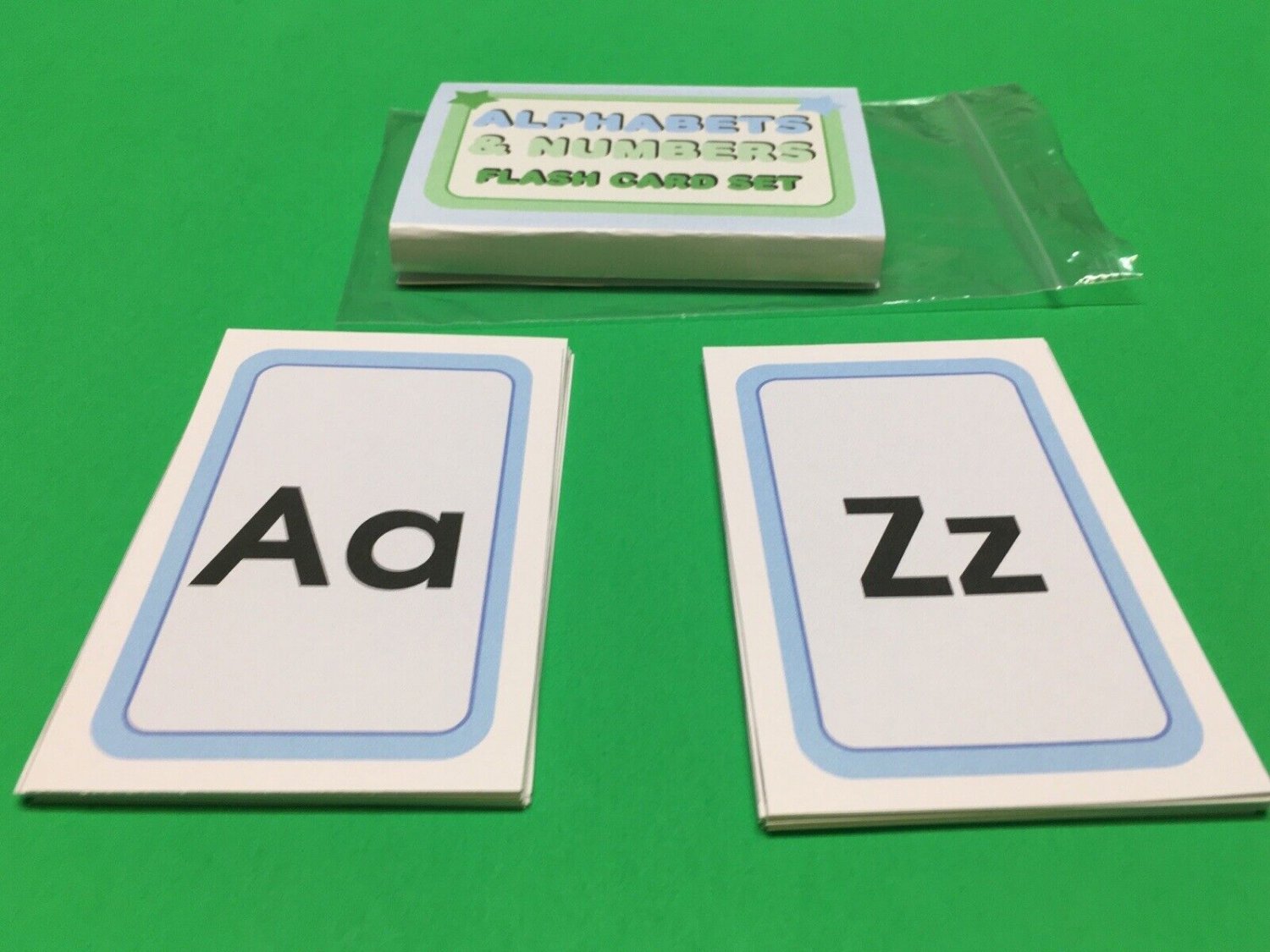 Letters & Numbers - Learning Flash Cards For Kids - Educational