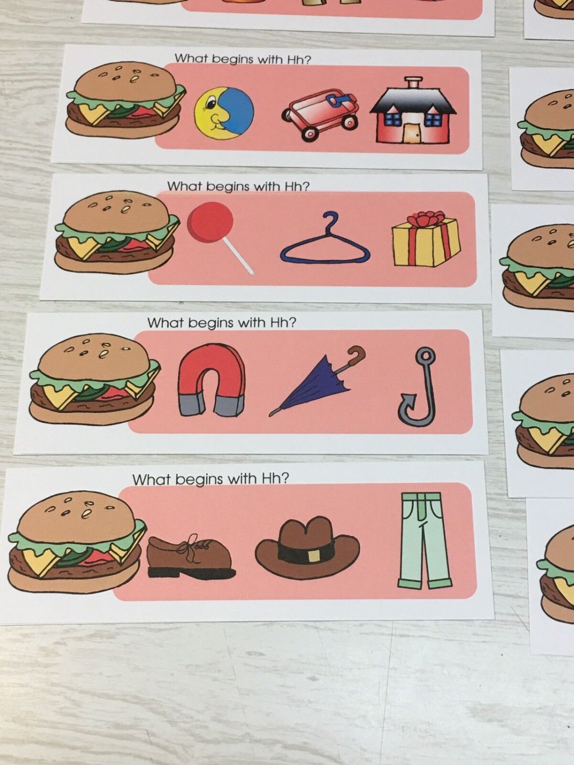 Phonics Hh - What Begins With Hh - Laminated Activity Set - Teaching ...