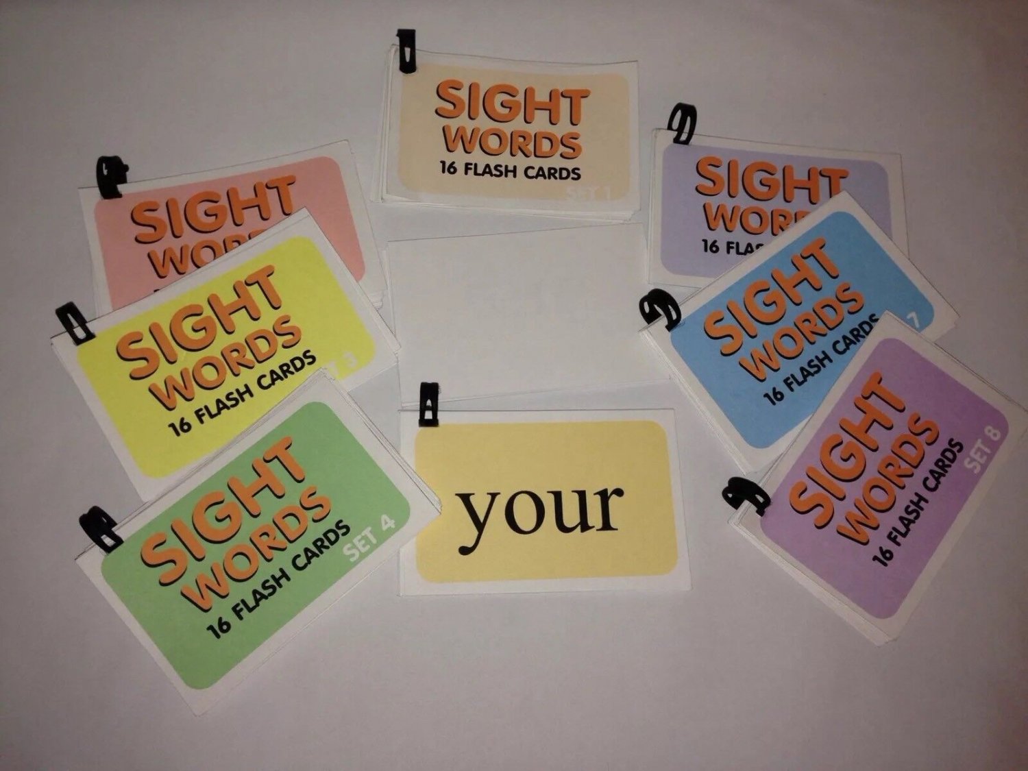 Sight Word - Flash Card Sets
