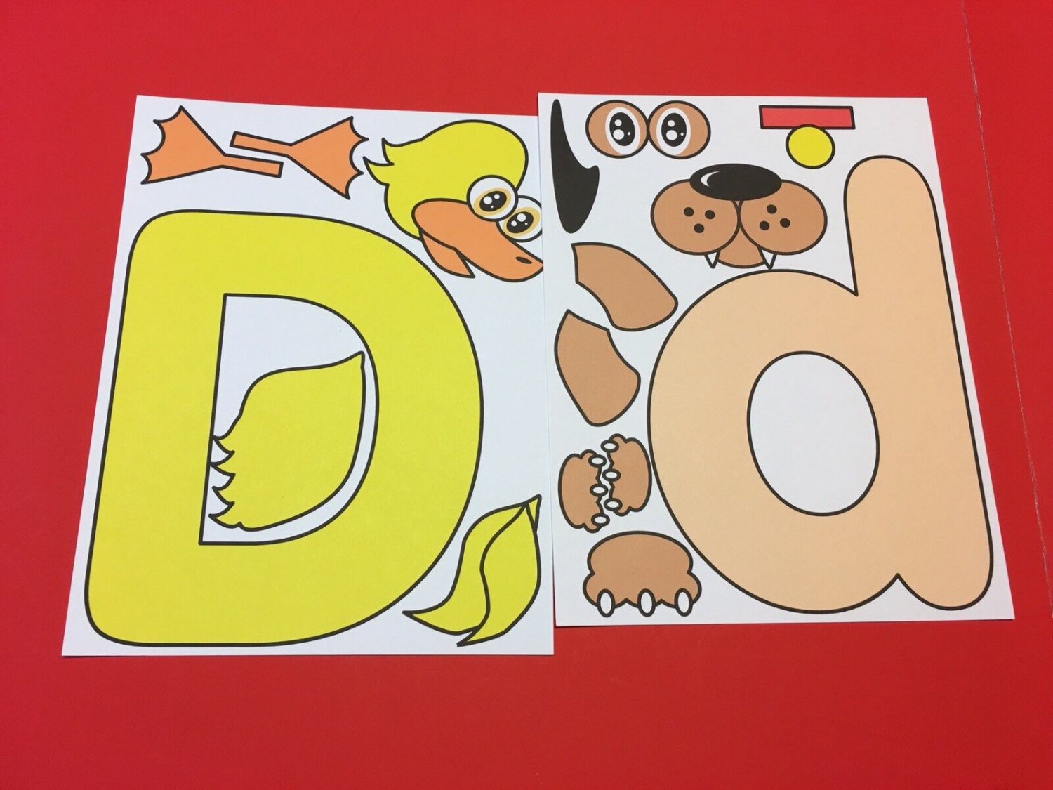 Dd- Alphabet Art (Set of 20) - Art Activities For Classroom - Paper ...