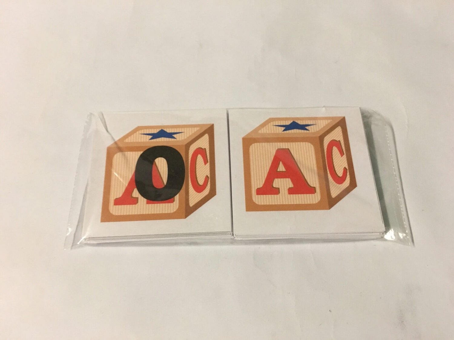 Building Blocks - Numbers 0-31 Pocket Chart - 36 Laminated Picture Cards