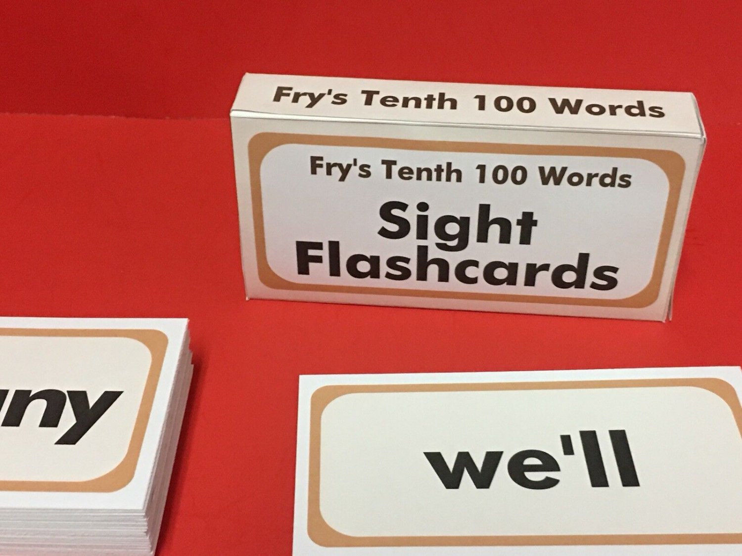 Fry's Tenth Hundred Words - Reading - Fry Sight Word Flash Cards - 100 ...