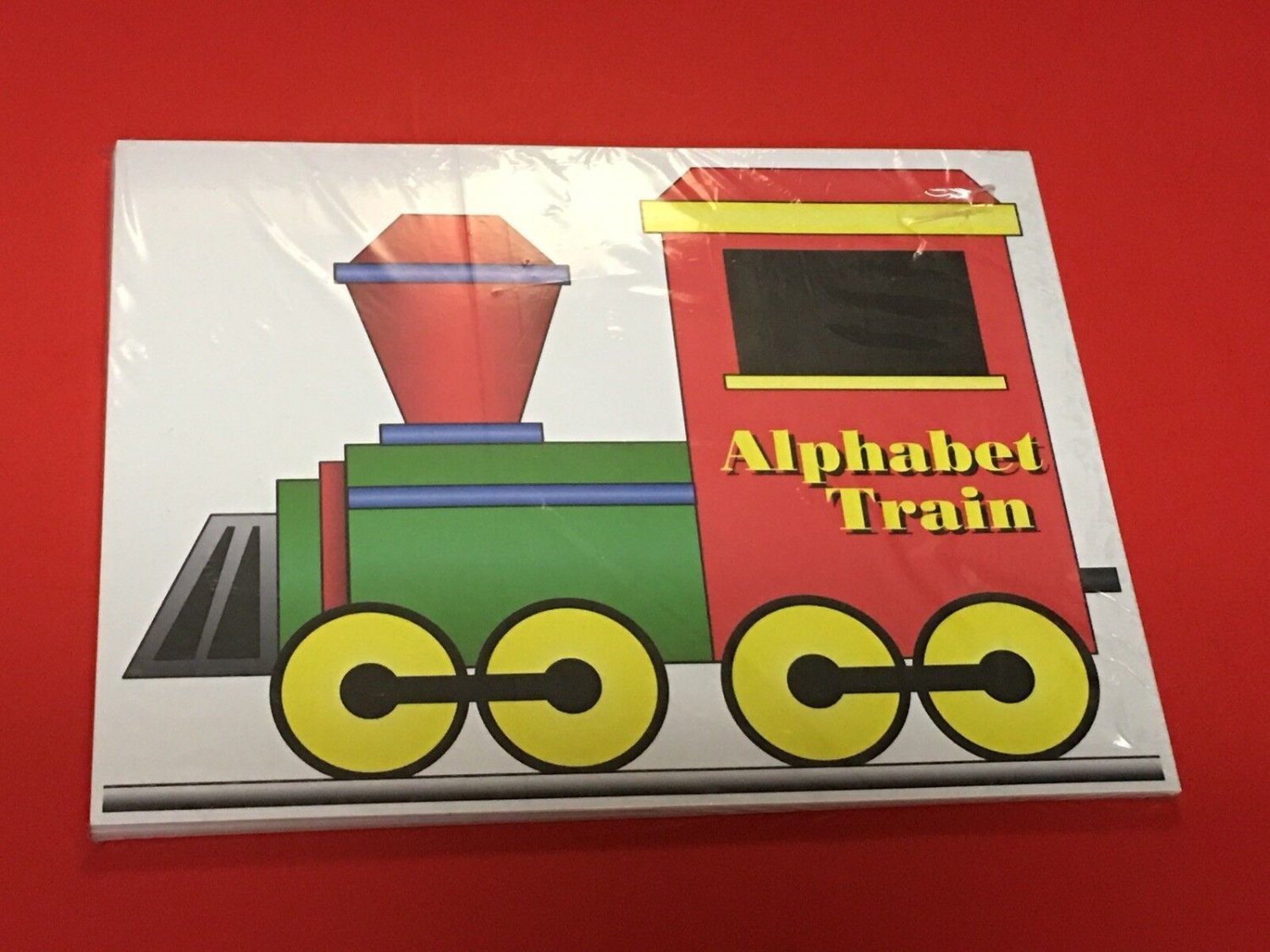Alphabet Train - Wall Display - Engine & 26 Letters - 8.5x11