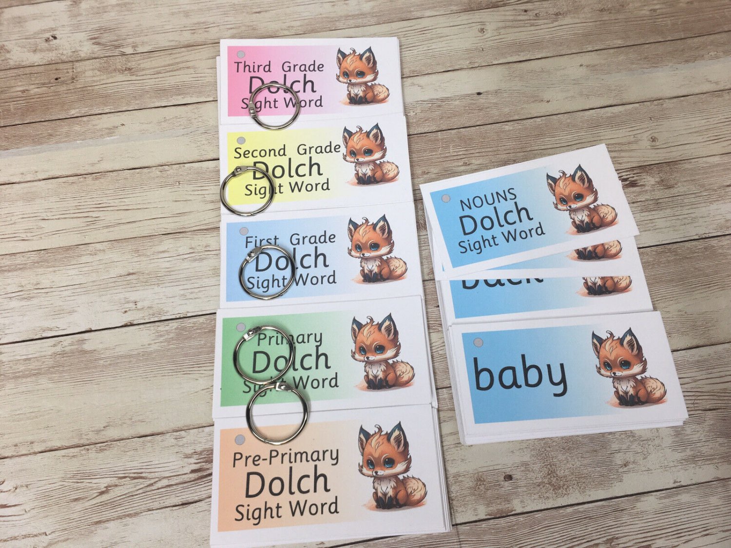 DIY - [PRINTED] Complete Set - Literacy Learning Resource Dolch ...