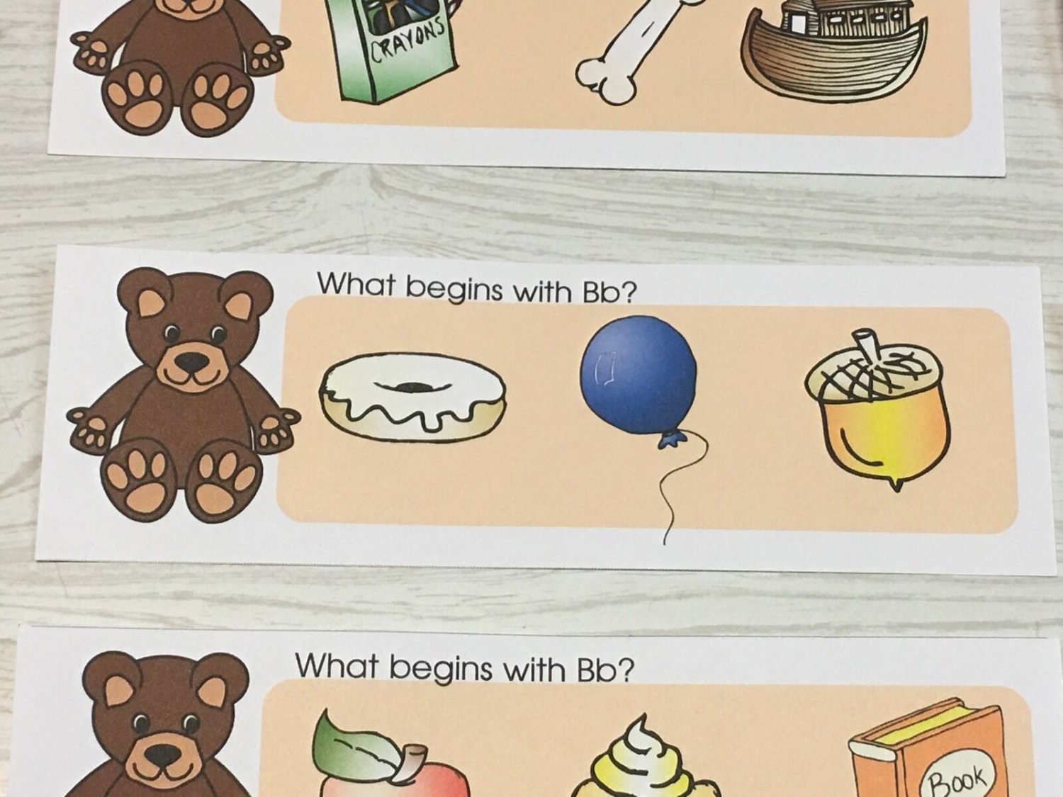 Phonics Bb- What Begins With Bb - Laminated Activity Set - Teaching ...