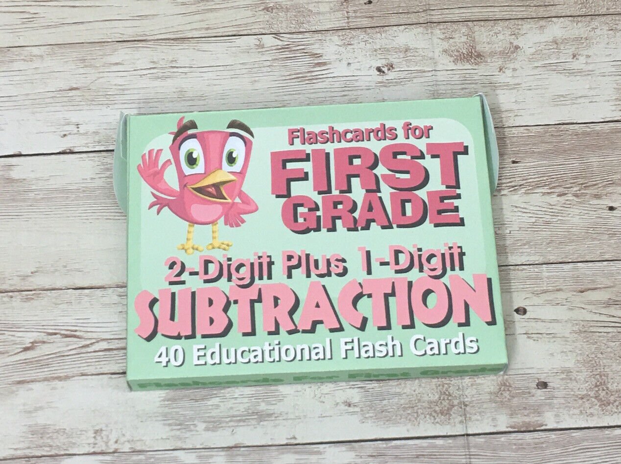 Combo Math Fact - Flash Cards for First Grade - Teaching supplies
