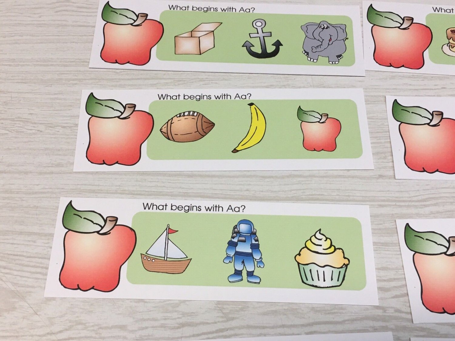 Phonics Aa- What Begins With Aa - Laminated Activity Set - Teaching ...