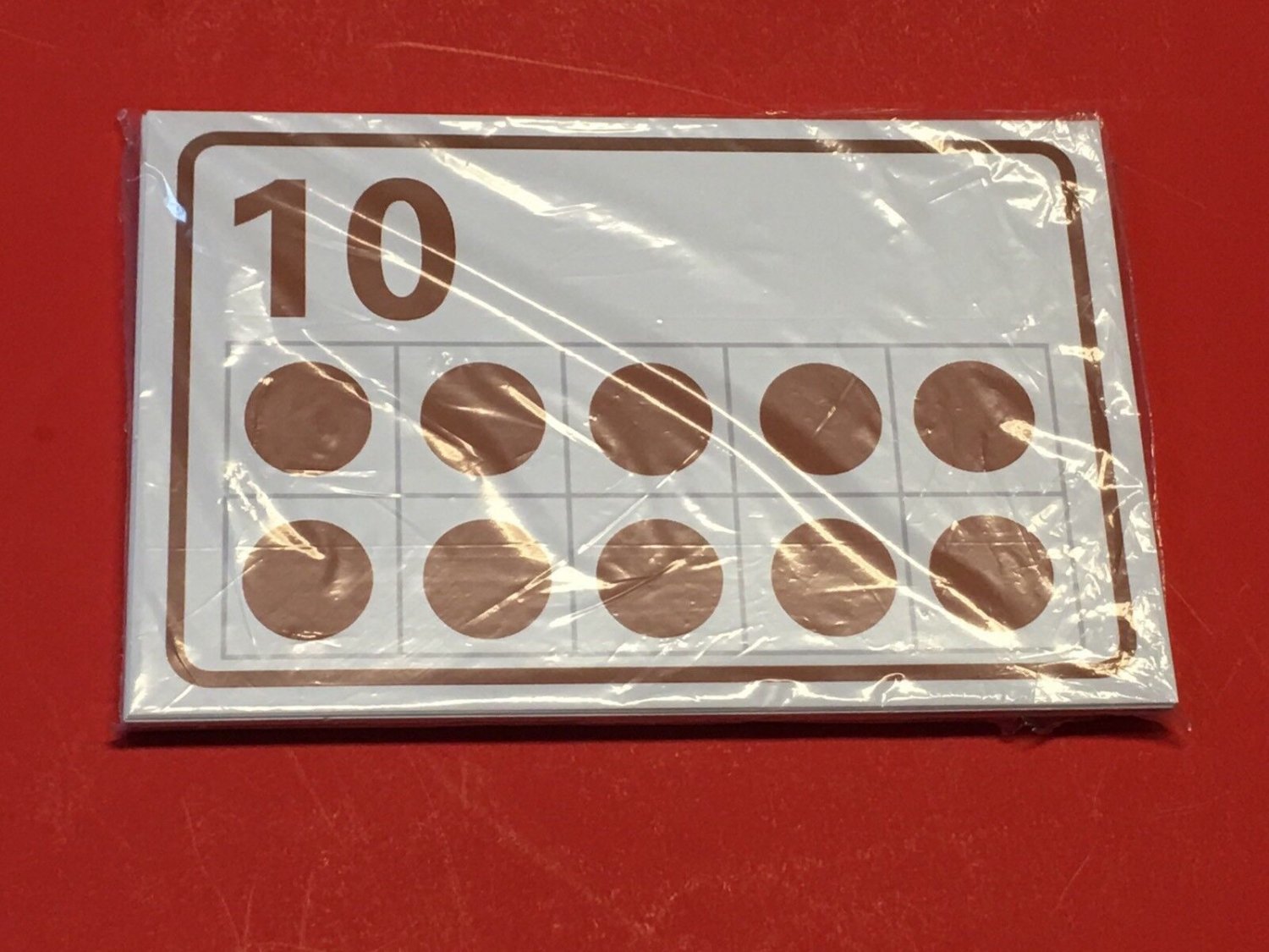 0-10 Tens Frames Two Ways - Laminated Dry Erase cards - Teaching supplies