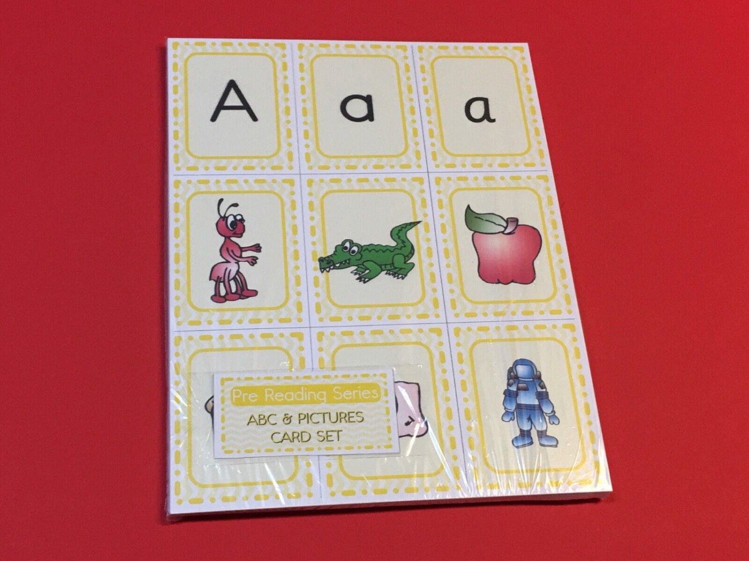 Montessori - Pre Reading Series - ABC & Picture Card set - 230 ...