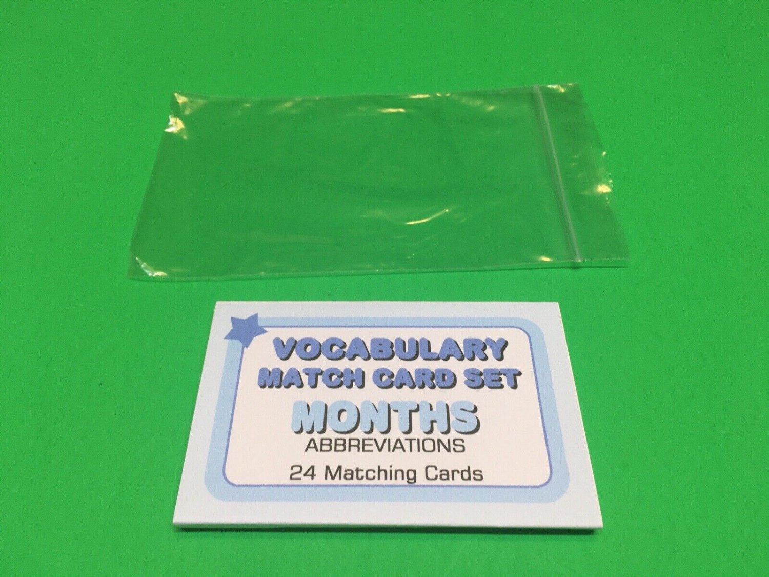 Months - Abbreviation - Learning Flash Cards For Kids - Educational