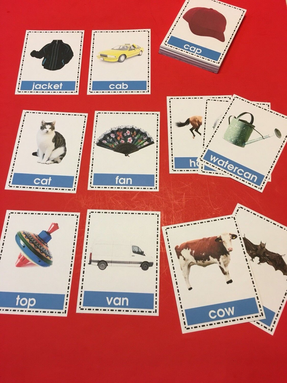 Laminated - Basic Vocabulary # 1 - Flashcards for Preschool -60 Picture ...