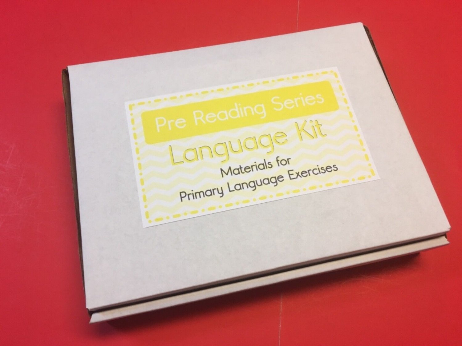 Pre Reading Series Kit - Montessori Materials for Primary Language ...