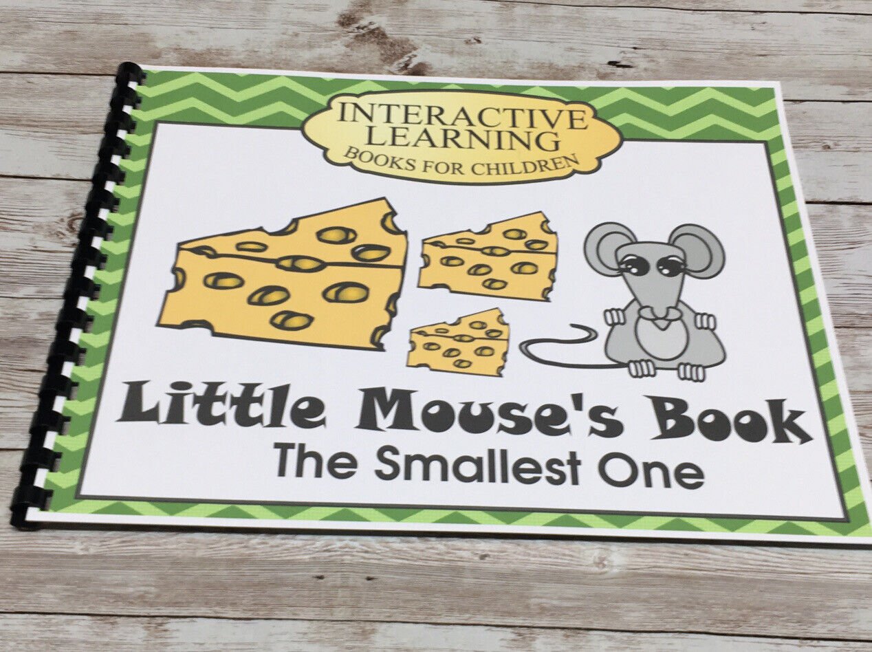 Interactive Learning Books for Children - Little Mouse’s Book