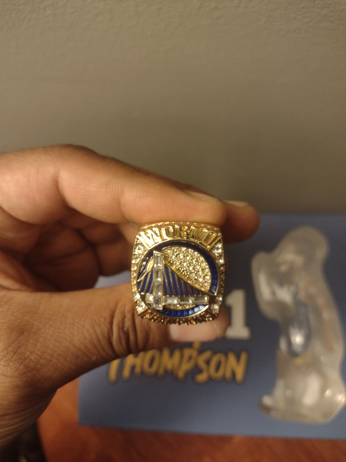 BRAND NEW! KLAY THOMPSON GOLDEN STATE WARRIORS SIZE 10 CHAMPIONSHIP ...