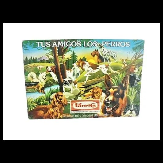 Tus amigos los Perros sticker album by Panri Co complete 1972