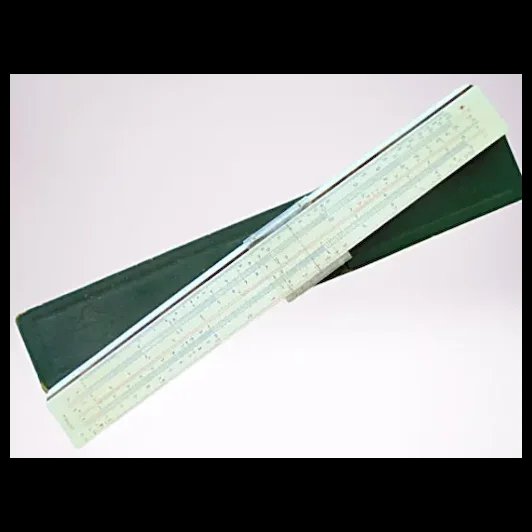 A.W. FABER CASTELL slide ruler Model 1/54 Darmstadt Germany 1960s