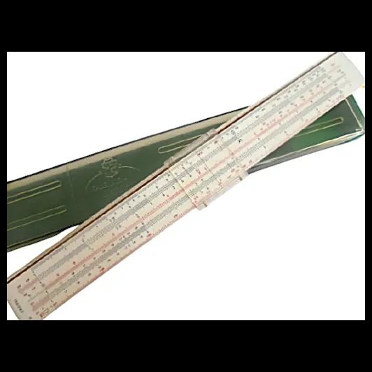 A.W. FABER CASTELL slide ruler Model 1/54 Darmstadt 1950s