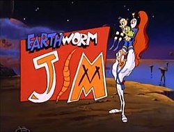 EARTHWORM JIM CARTOONS 6 DVD set COMPLETE 23 eps +BONUS SCHOOL Serious ...