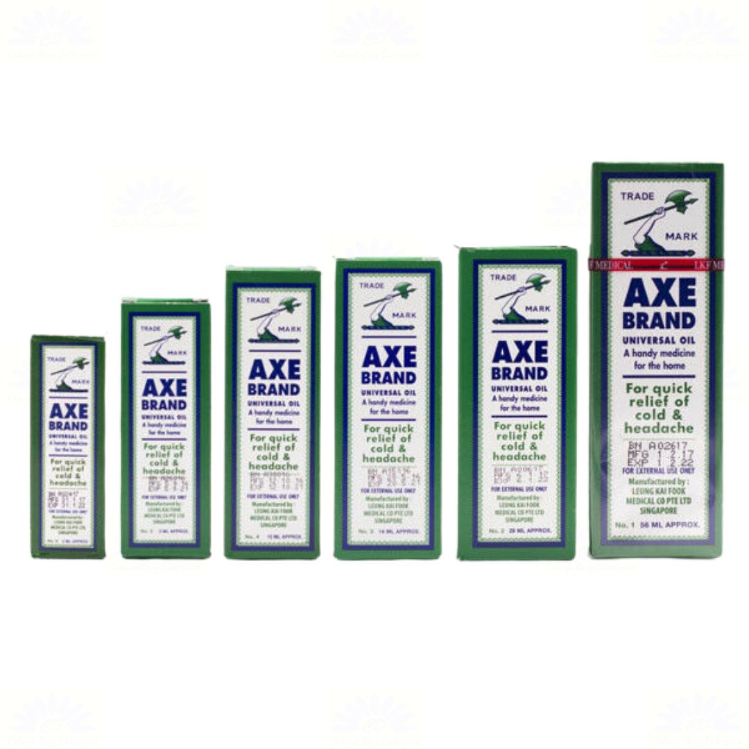 10 X Axe Brand Universal Oil 10 ml Relief for Cold, Headache ...