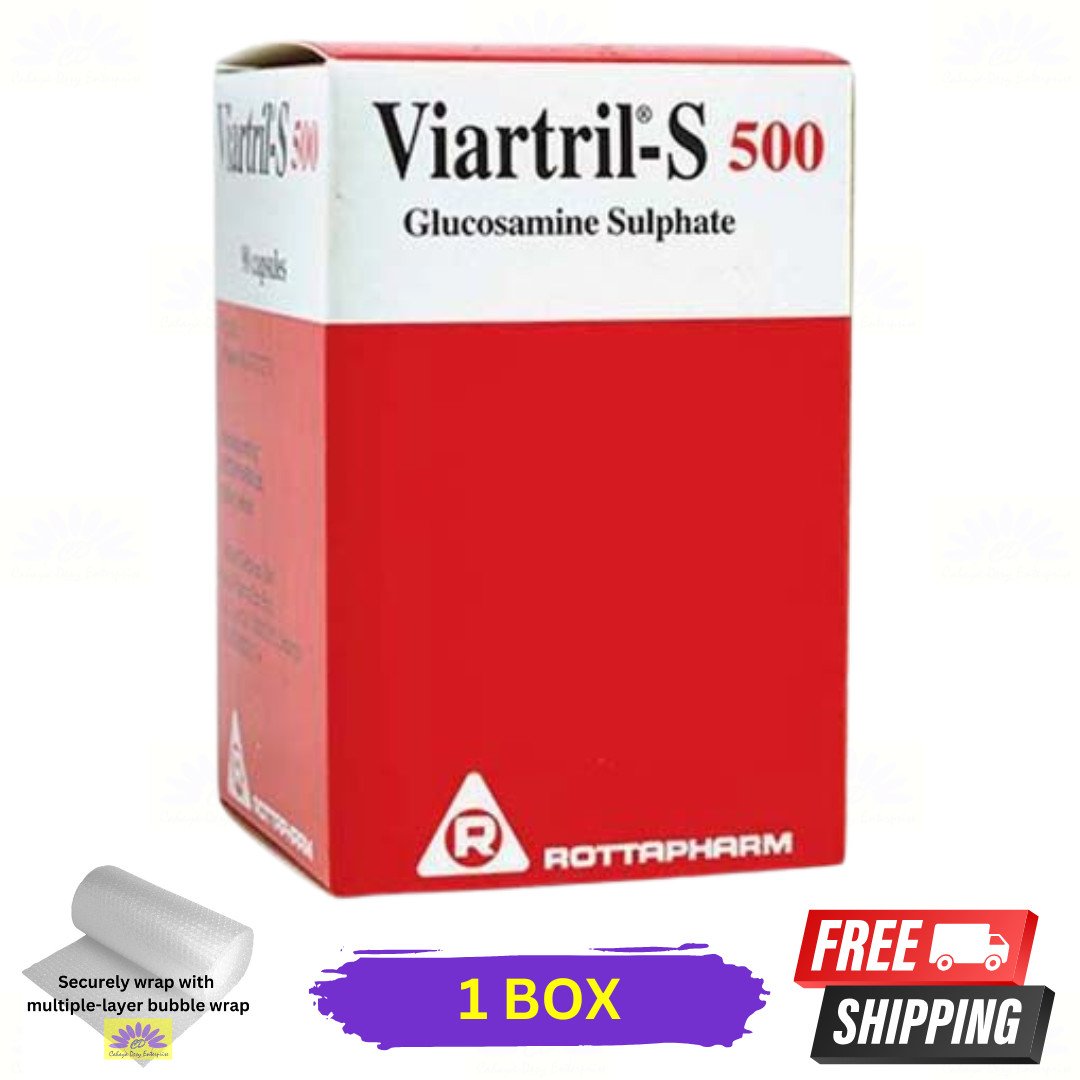 2 X Viartril-S 500mg For Joint Pain 90 Capsules Each