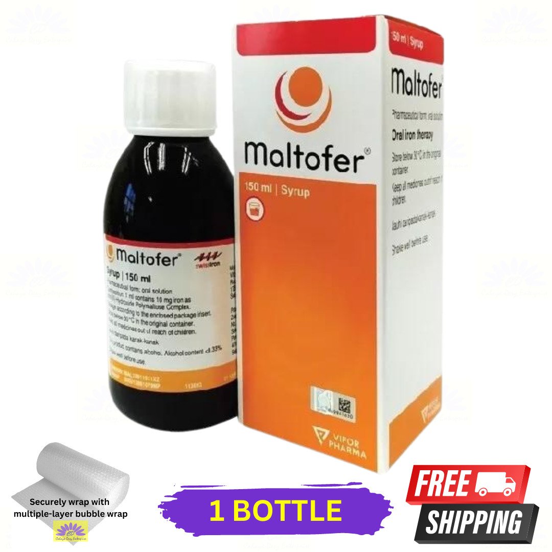 1 X Maltofer Syrup 150ml Supplements For Iron Deficiency