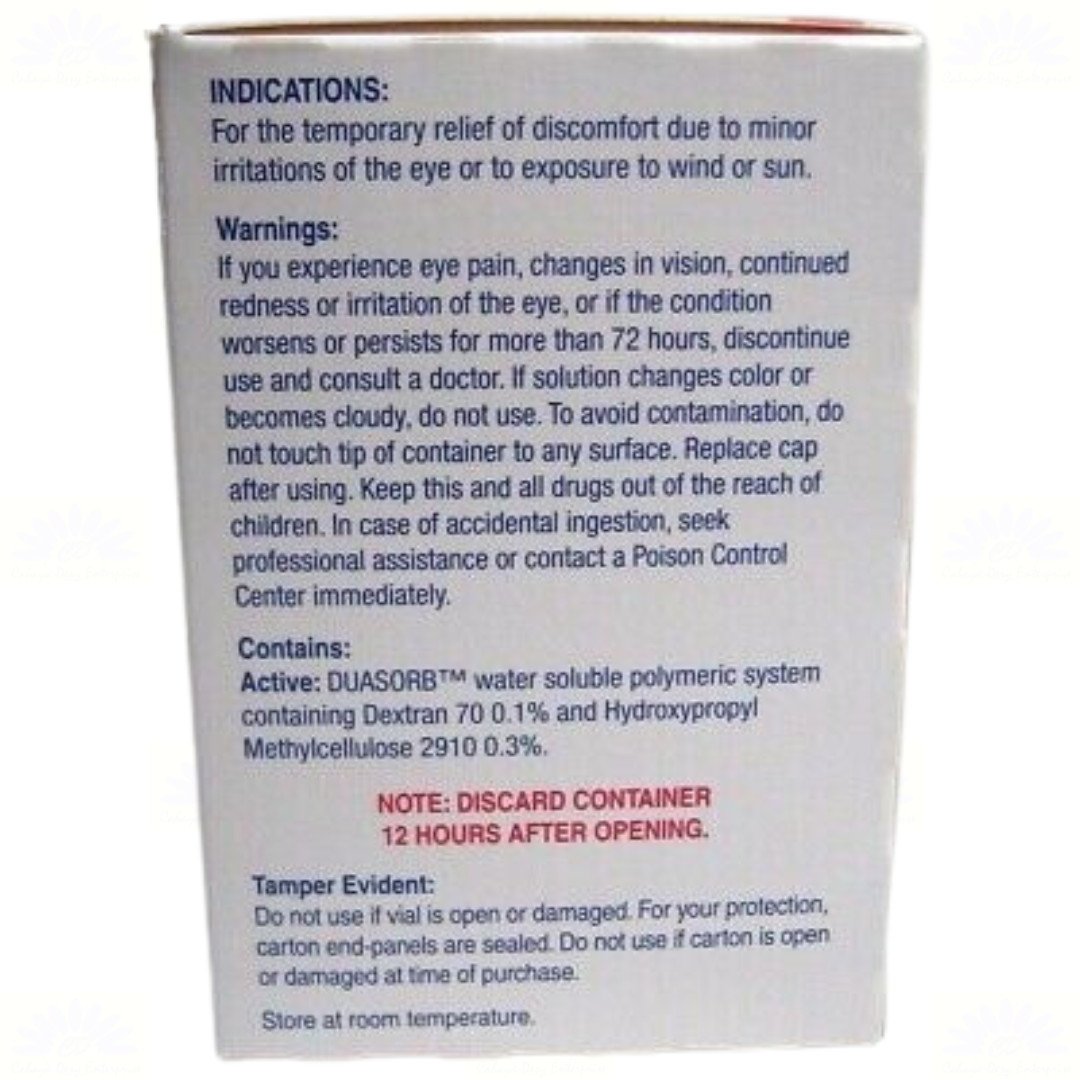 12 X Alcon Tears Naturale Free 0.8ml X 32 Vials Lubricant Eye Drops