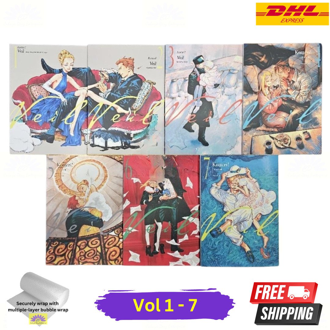 Veil Manga Vol 1-7 Full Set by Kotteri Comic English [Full Color Version]