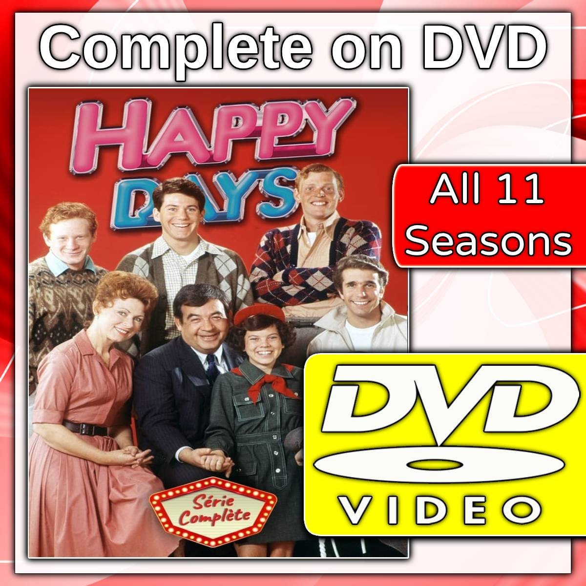 Happy Days (1974) - Seasons 1 to 11 on DVD!