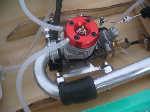 GO 28 (4.59cc) Nitro RC Gas Race Boat Engine Practical