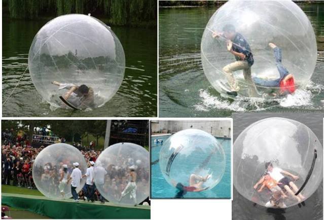 0.7mm TPU Tarpaulin Water Walking Ball 2M Diameter