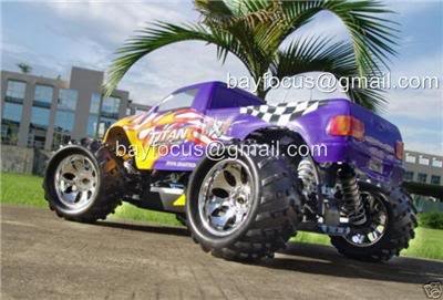 1/5 Nitro RC SMARTECH TITAN 4WD MONSTER TRUCK 28cc RTR