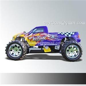 1/5 Nitro RC SMARTECH TITAN 4WD MONSTER TRUCK 28cc RTR