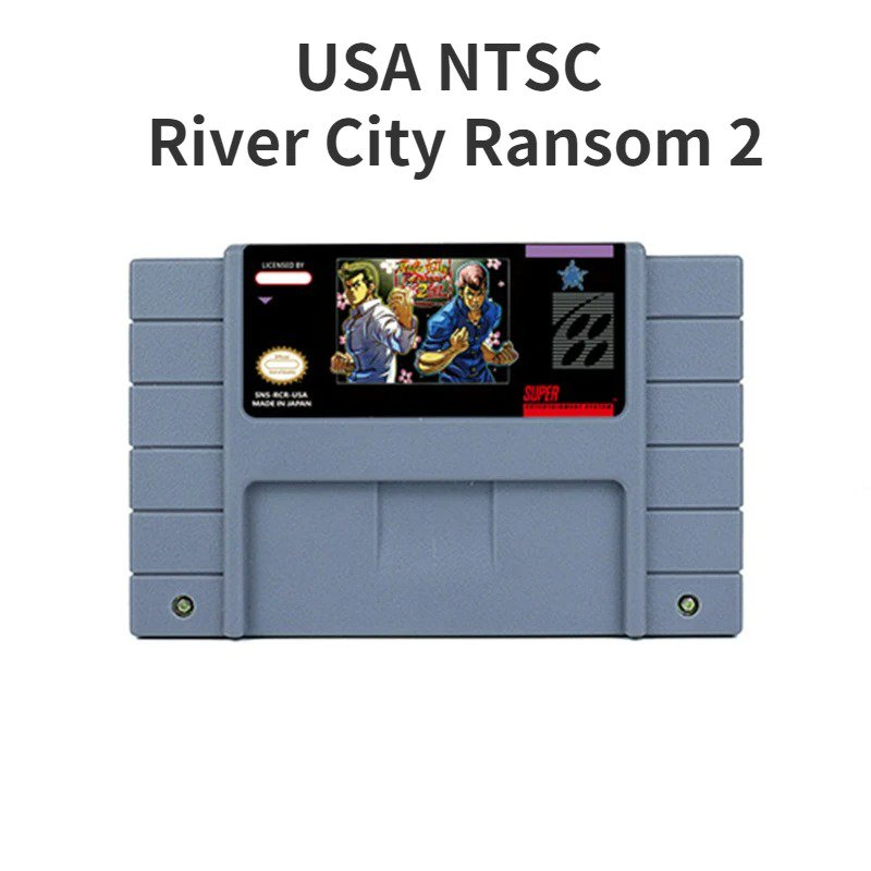 River City Ransom 2 RPG Game for SNES 16 Bit, USA NTSC