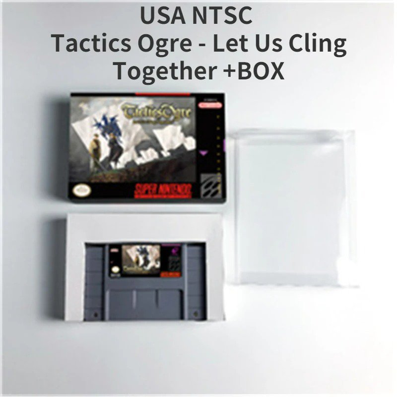Tactics Ogre Let Us Cling Together RPG Game for SNES EUR version 16 Bit ...