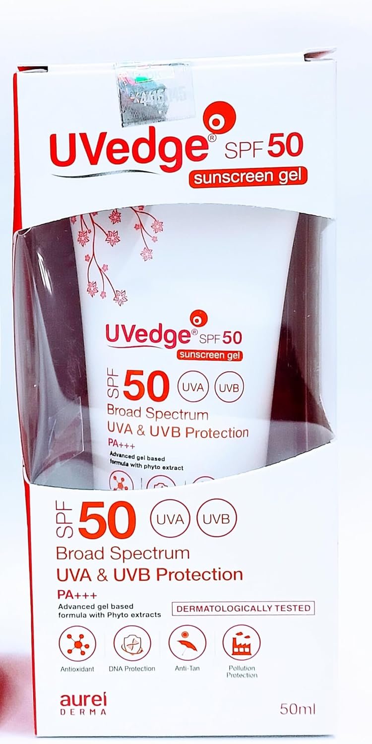 UVEDGE SPF 50 SUNSCREEN GEL