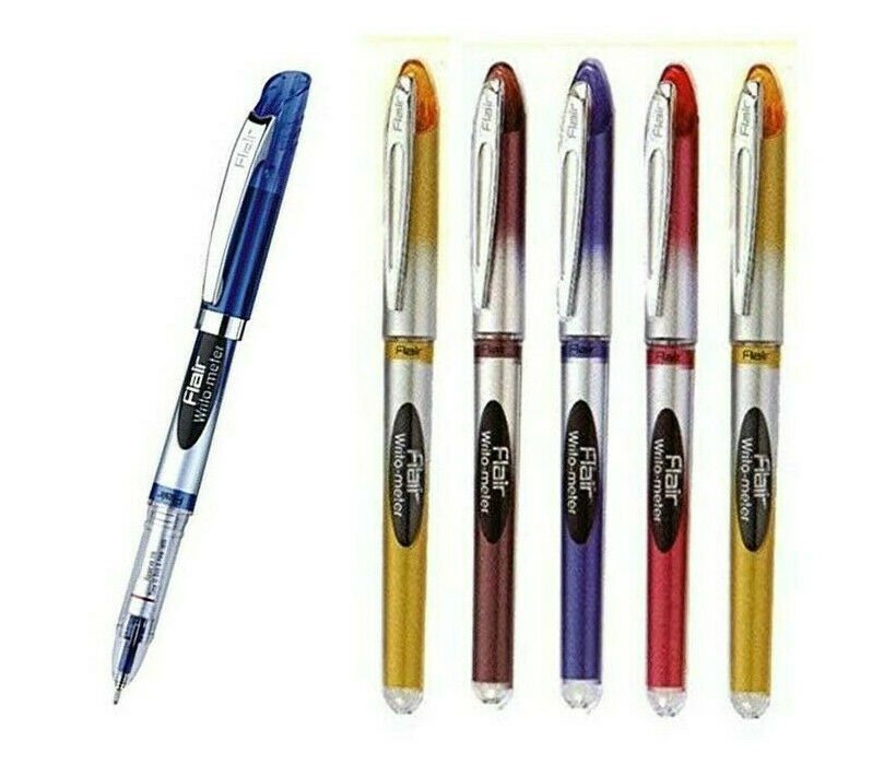 FLAIR Writo Meter Ball Pen Smooth Writing Ball pen 50+10 pcs