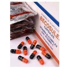 BECOSULES CAPSULES Vitamin B-complex with Vitamin C ( 60 Capsule )