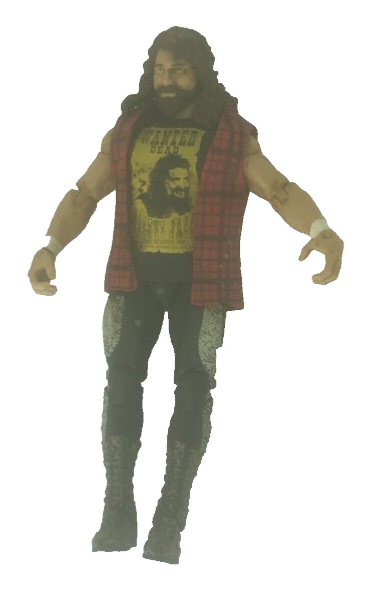 WWE Cactus Jack Action Figure Mattel Elite NXT Wrestling Ringside ...