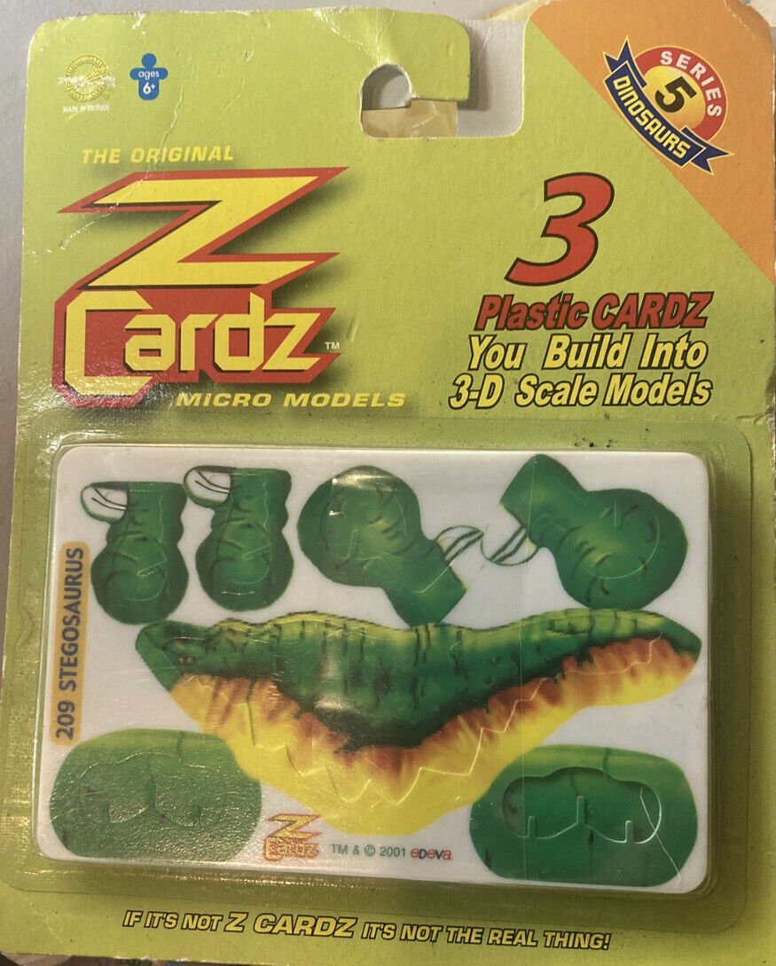 Z Cardz Micro Models Series 5 Dinosaurs