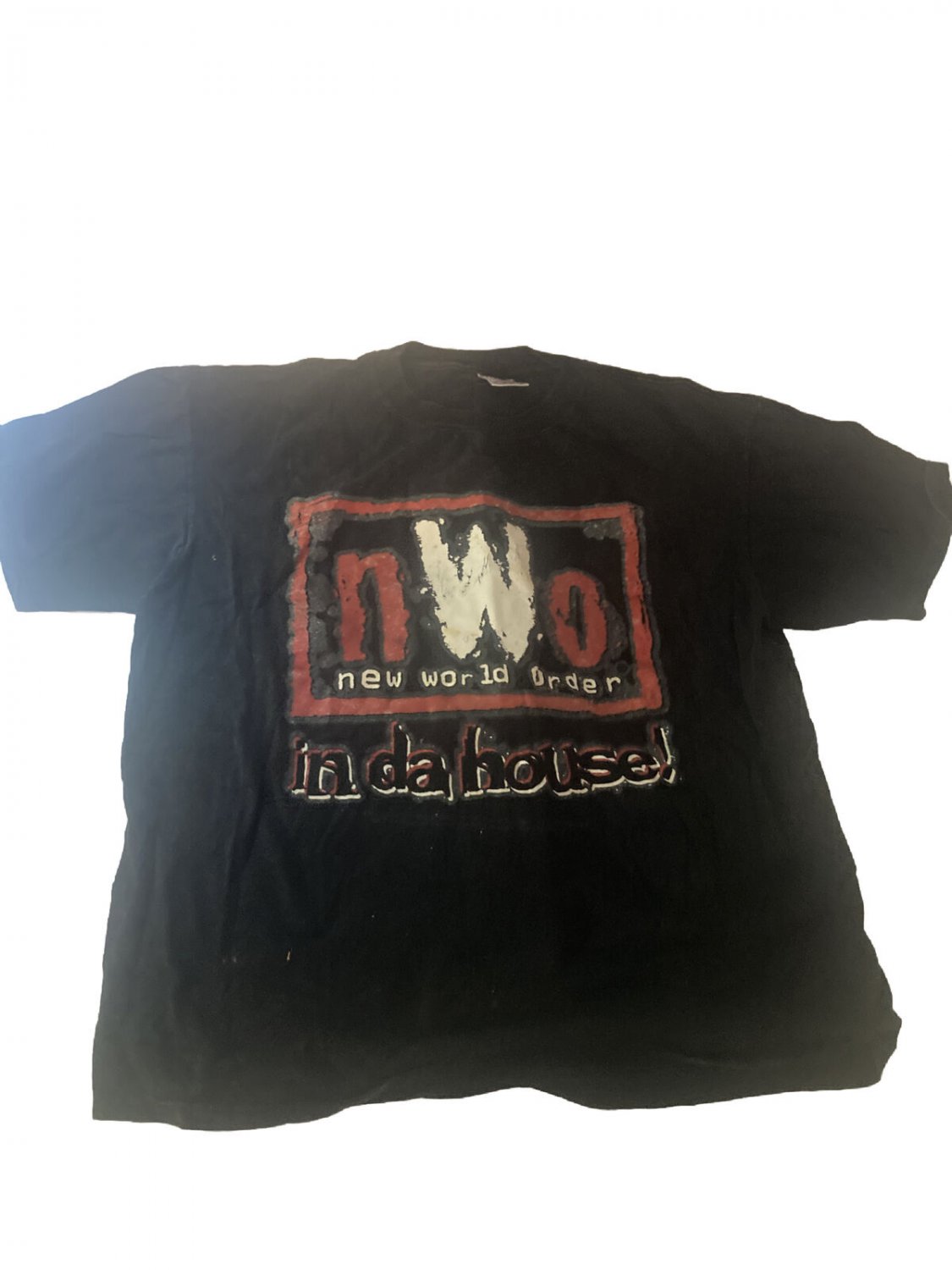 Vintage 1999 WCW NWO New World Order In Da House Wolf Pack T Shirt NWOT ...