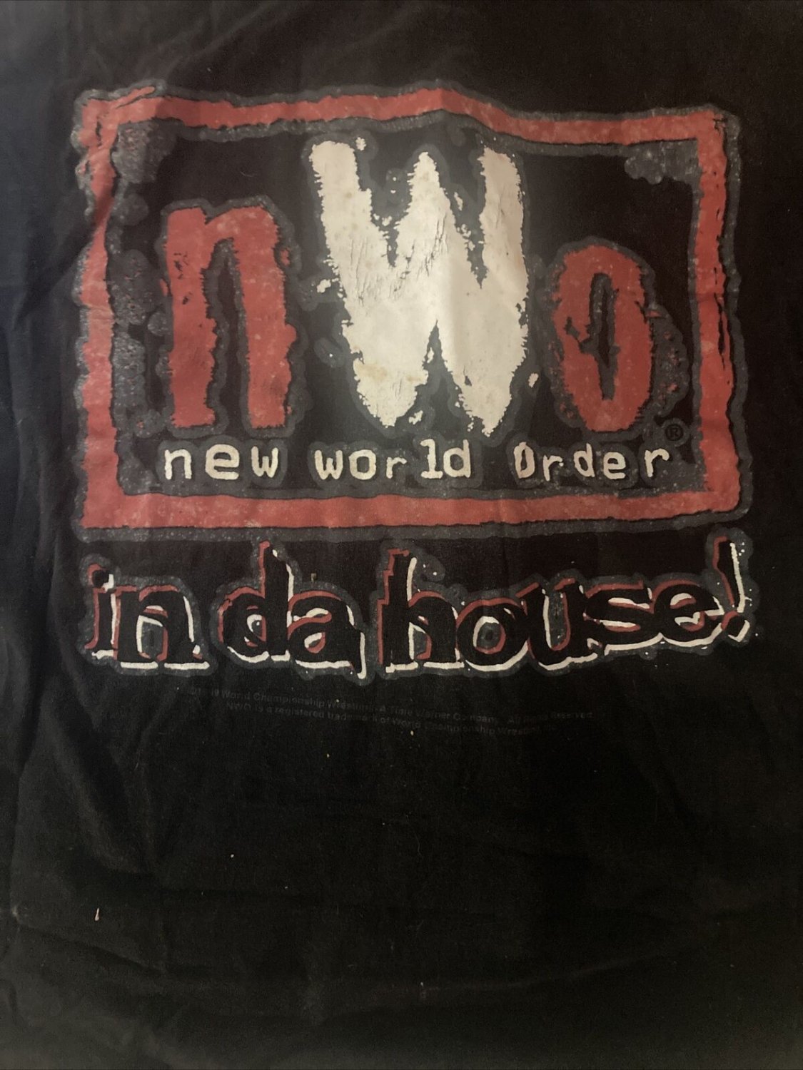 Vintage 1999 WCW NWO New World Order In Da House Wolf Pack T Shirt NWOT ...