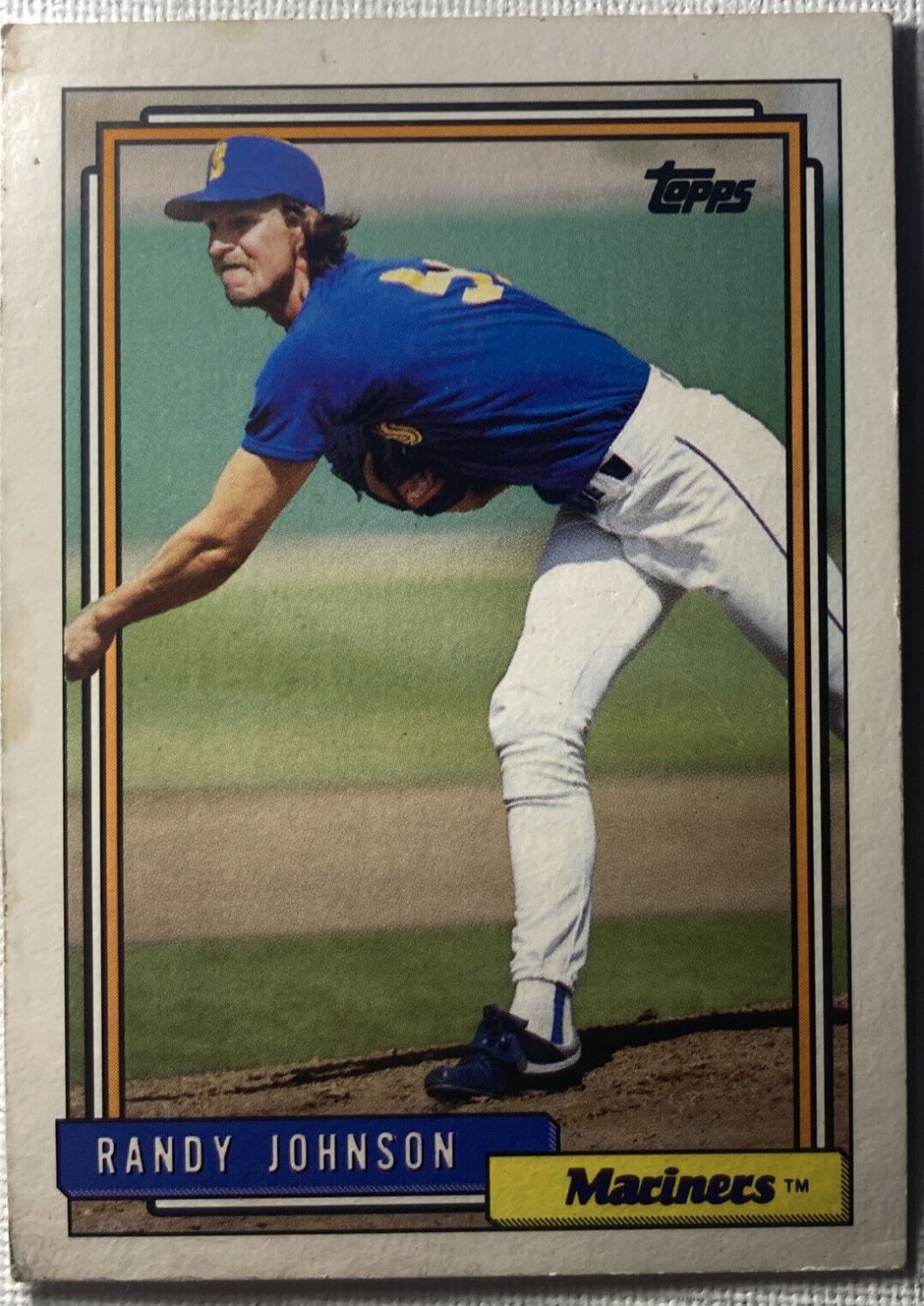 1992 TOPPS #525 RANDY JOHNSON SEATTLE MARINERS